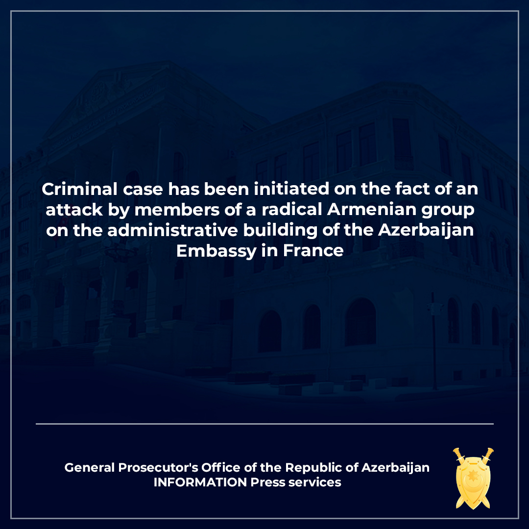 Criminal case has been initiated on the fact of an attack by members of ...